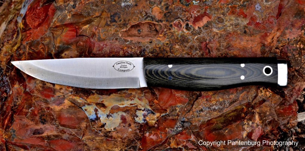 forest knife on rock: The American Knife Company Forest knife is based ...